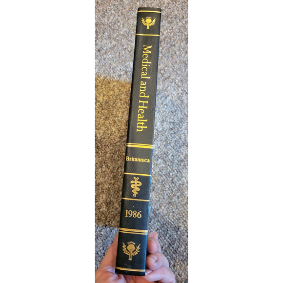 Accents | Vintage 1986 Britannica Medical And Health Annual Hardcover ...
